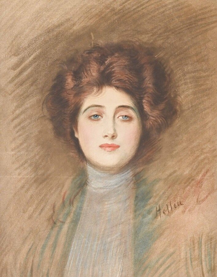 Paul César Helleu | Portrait of elegant | MutualArt
