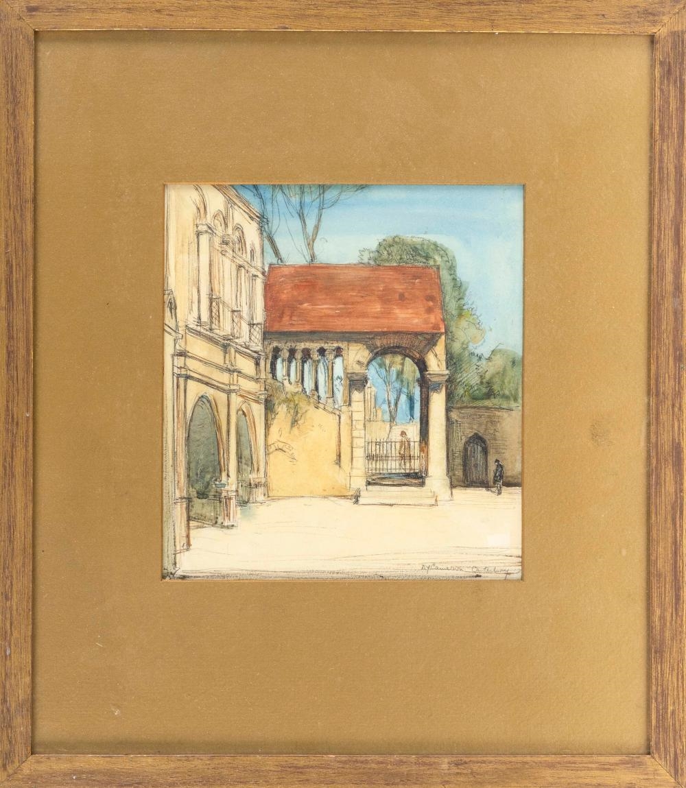David Young Cameron | Study of a building | MutualArt