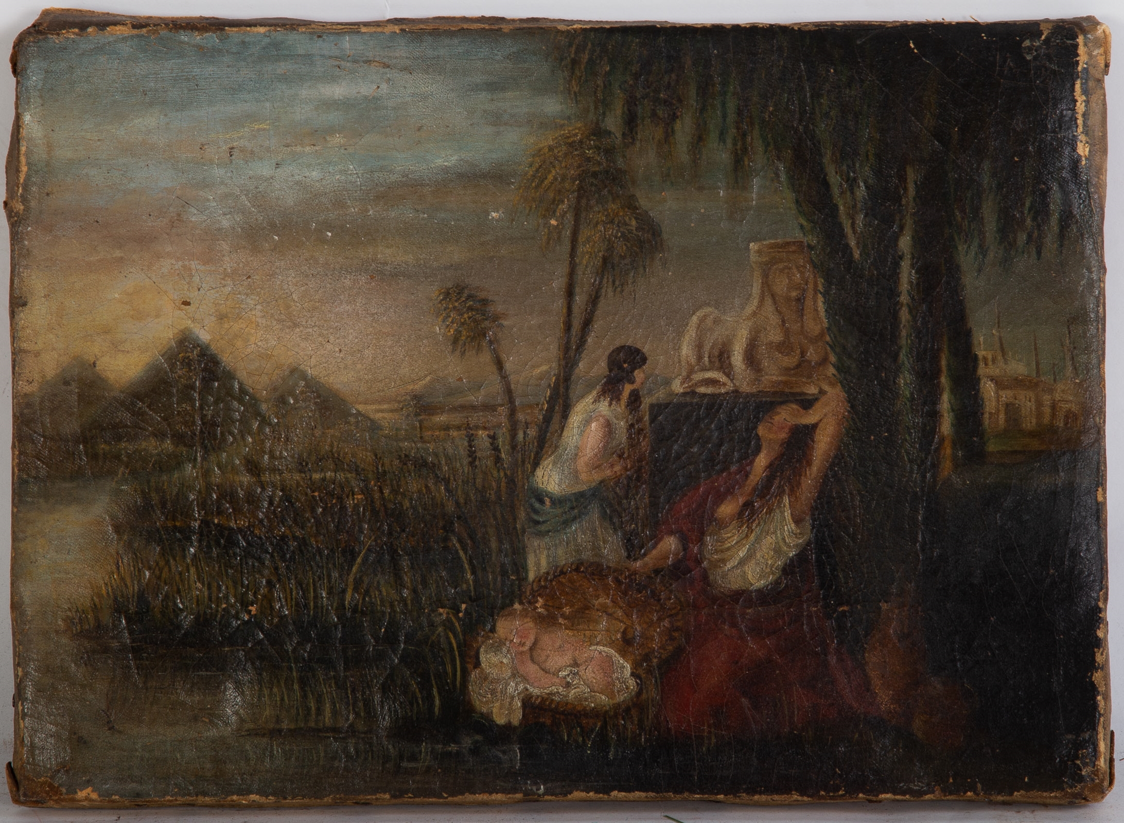 American School, 19th Century | Moses in the Bulrushes | MutualArt