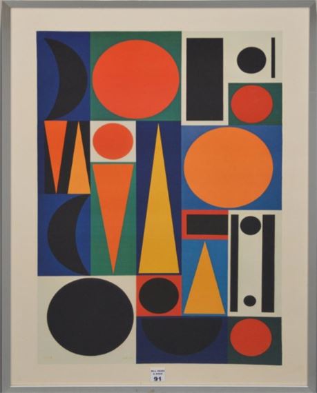 Auguste Herbin | Geometric shapes | MutualArt