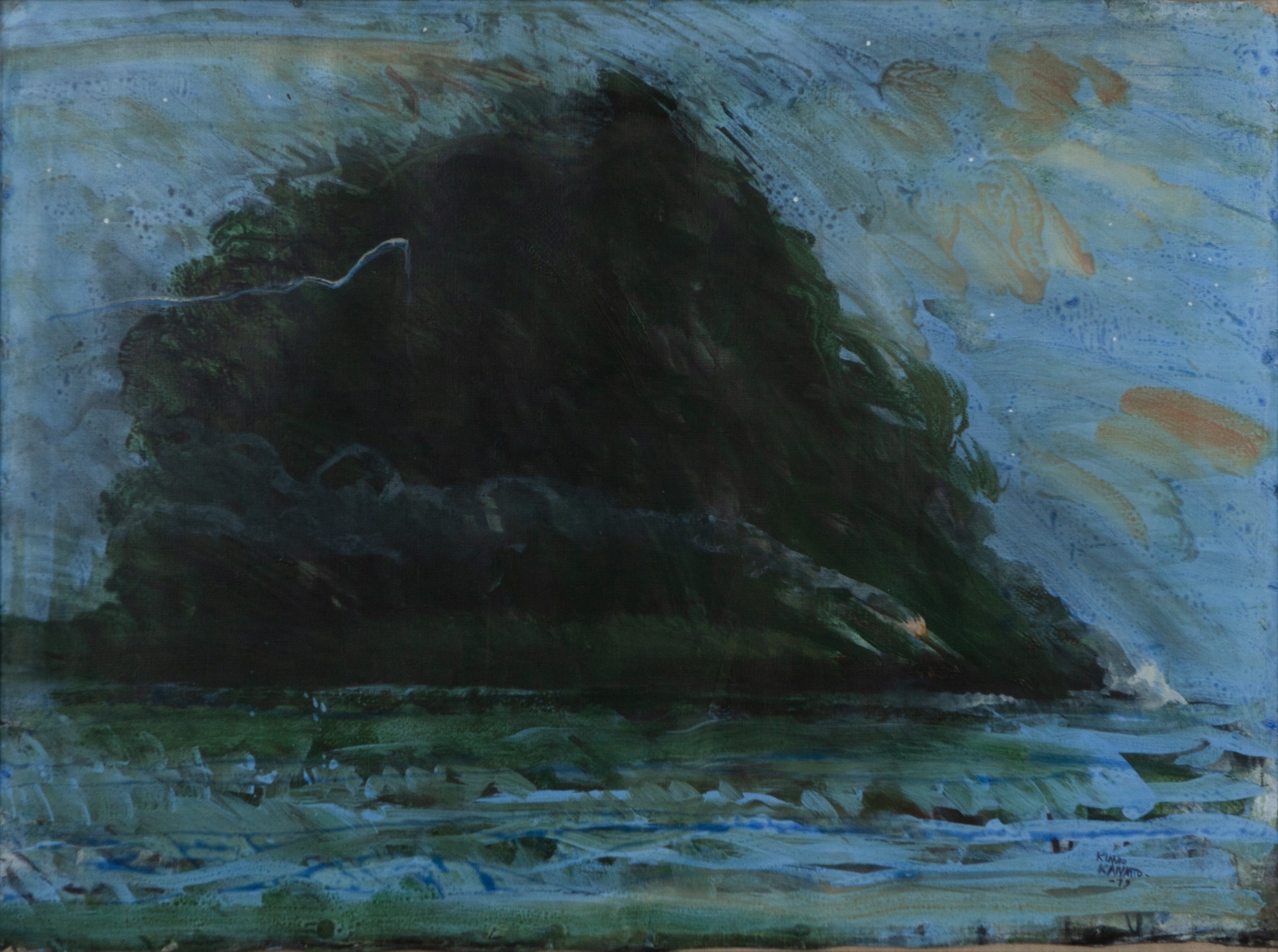 Kimmo Kaivanto | The blue-marked kite (1988) | MutualArt