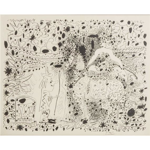 Pablo Picasso | Circus scene (1960) | MutualArt