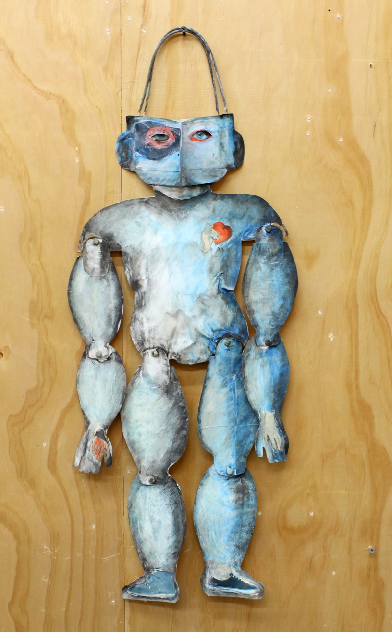 Annette Bird | BLUE FIGURE (1989) | MutualArt