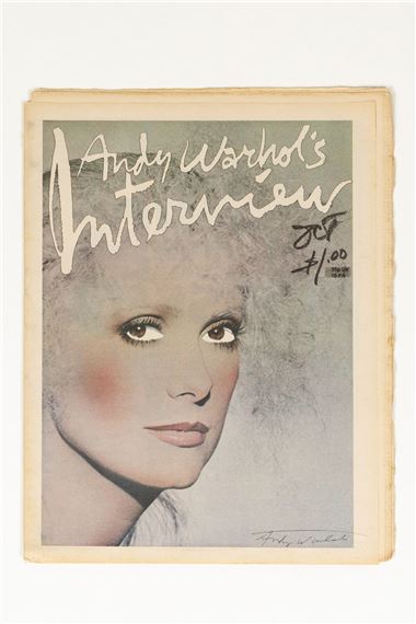 Andy Warhol | Interview Magazine (1976) | MutualArt