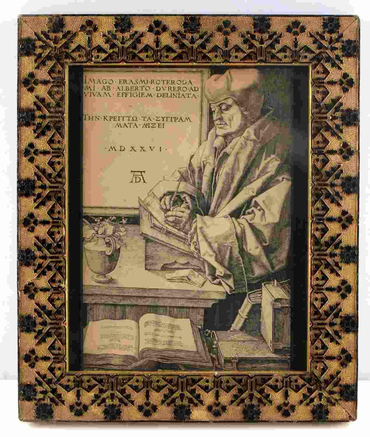 Albrecht Dürer | Portrait of Erasmus (1526) | MutualArt