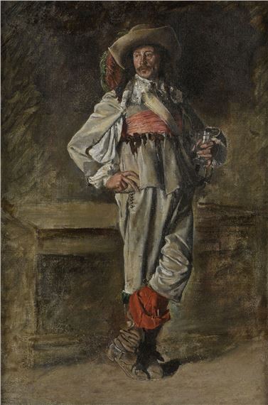 Jean-Louis-Ernest Meissonier | Gentilhomme, sous le règne de Louis XIII ...