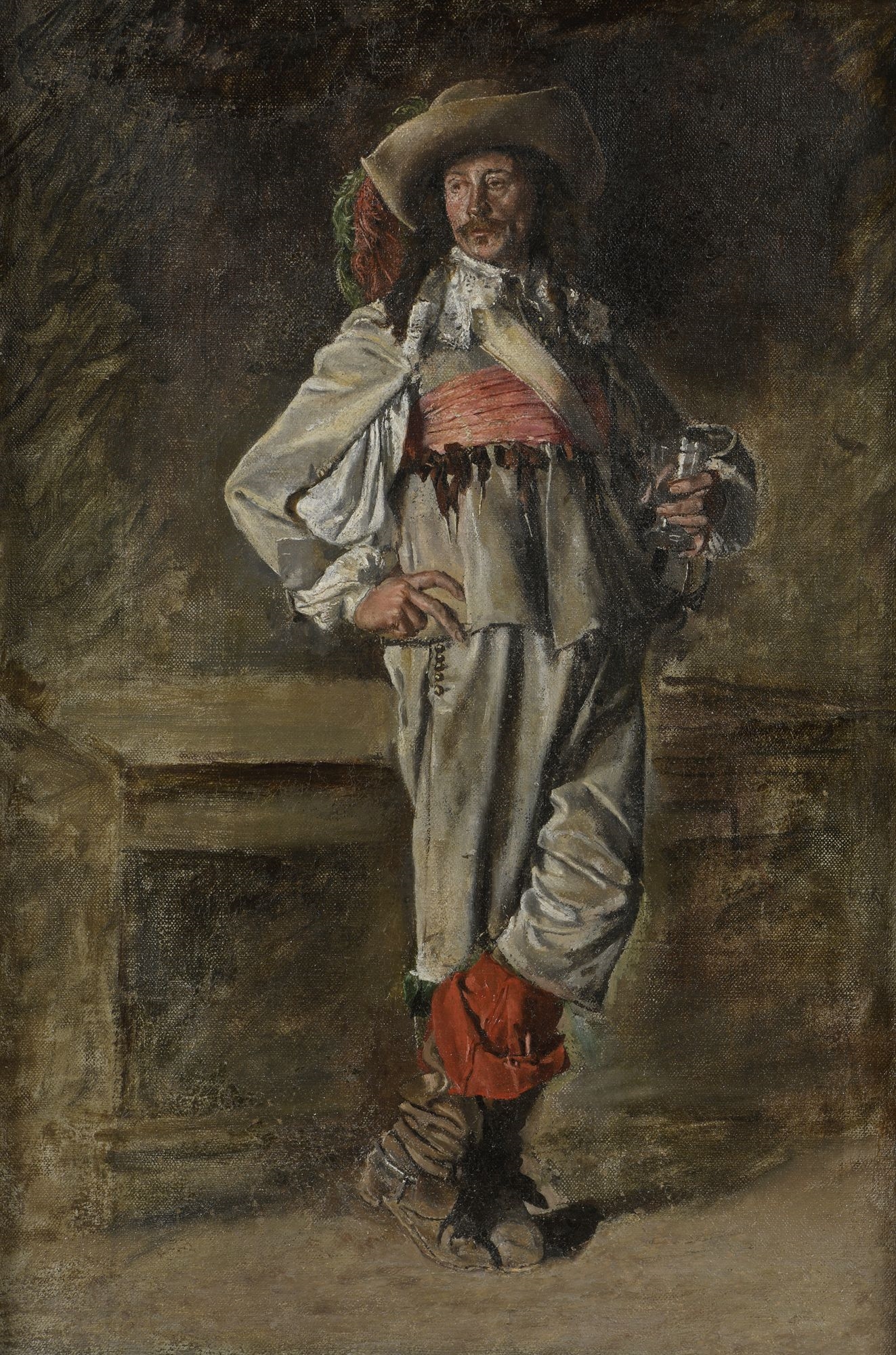 Jean-Louis-Ernest Meissonier | Gentilhomme, sous le règne de Louis XIII ...