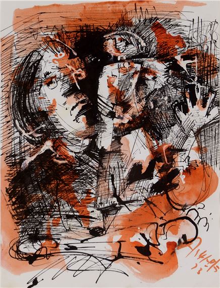 Antoni Sulek | portrait of the Artist (1973) | MutualArt