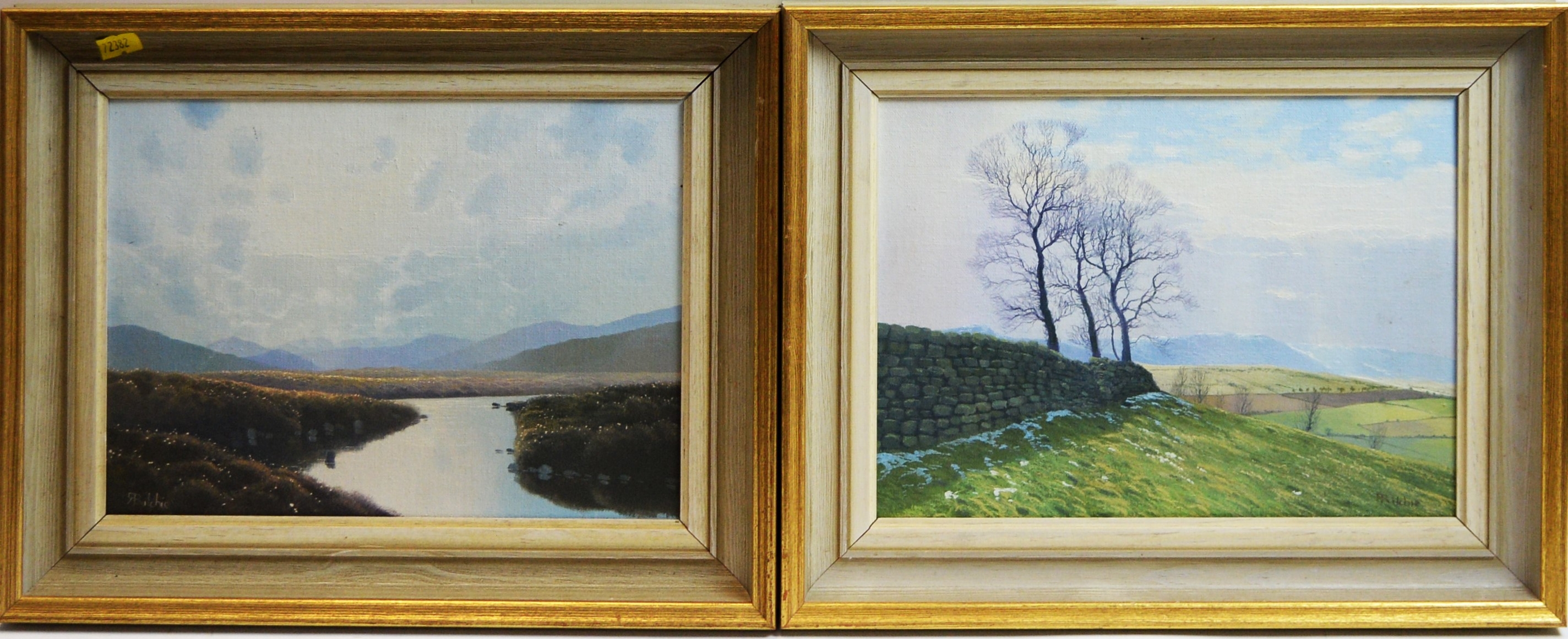 Robert Ritchie | Two works: Winter landscapes | MutualArt