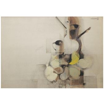Vicente Manansala | Still-life (1971) | MutualArt
