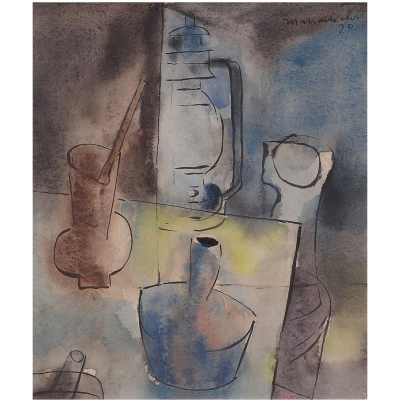 Vicente Manansala | Still Life (1970) | MutualArt