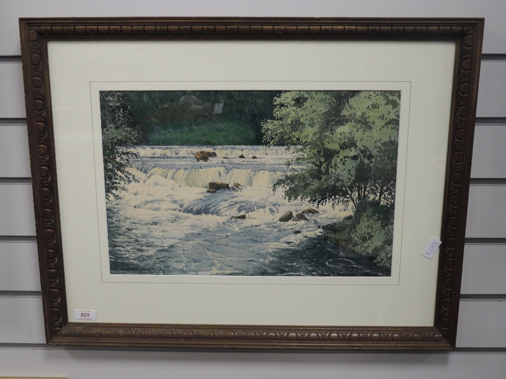 J. Ingham Riley | Aysgarth falls | MutualArt