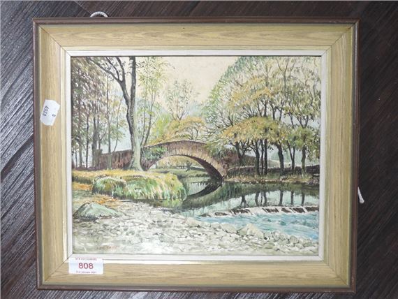 Neil Taylor | Lakeland river bridge | MutualArt