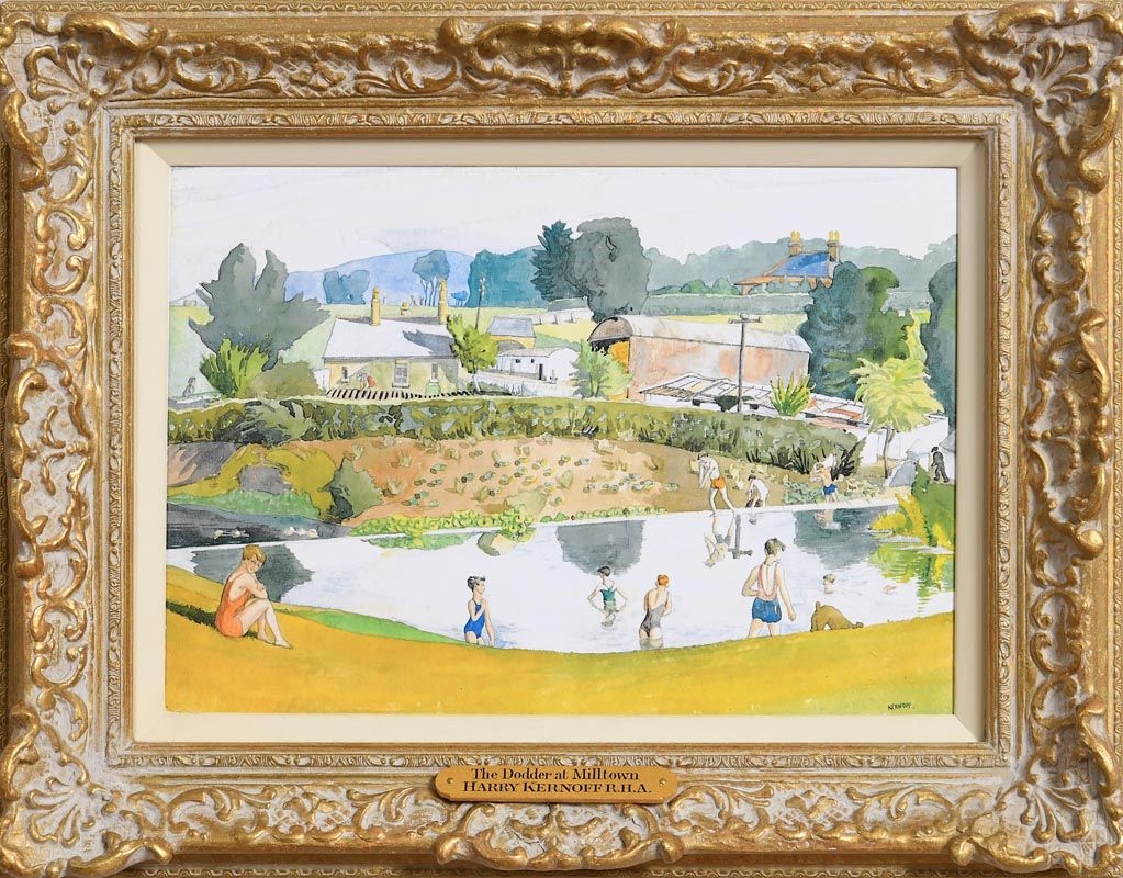 Harry Kernoff | The Dodder at Milltown | MutualArt