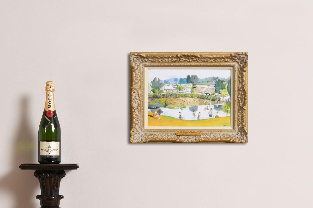 Harry Kernoff | The Dodder at Milltown | MutualArt