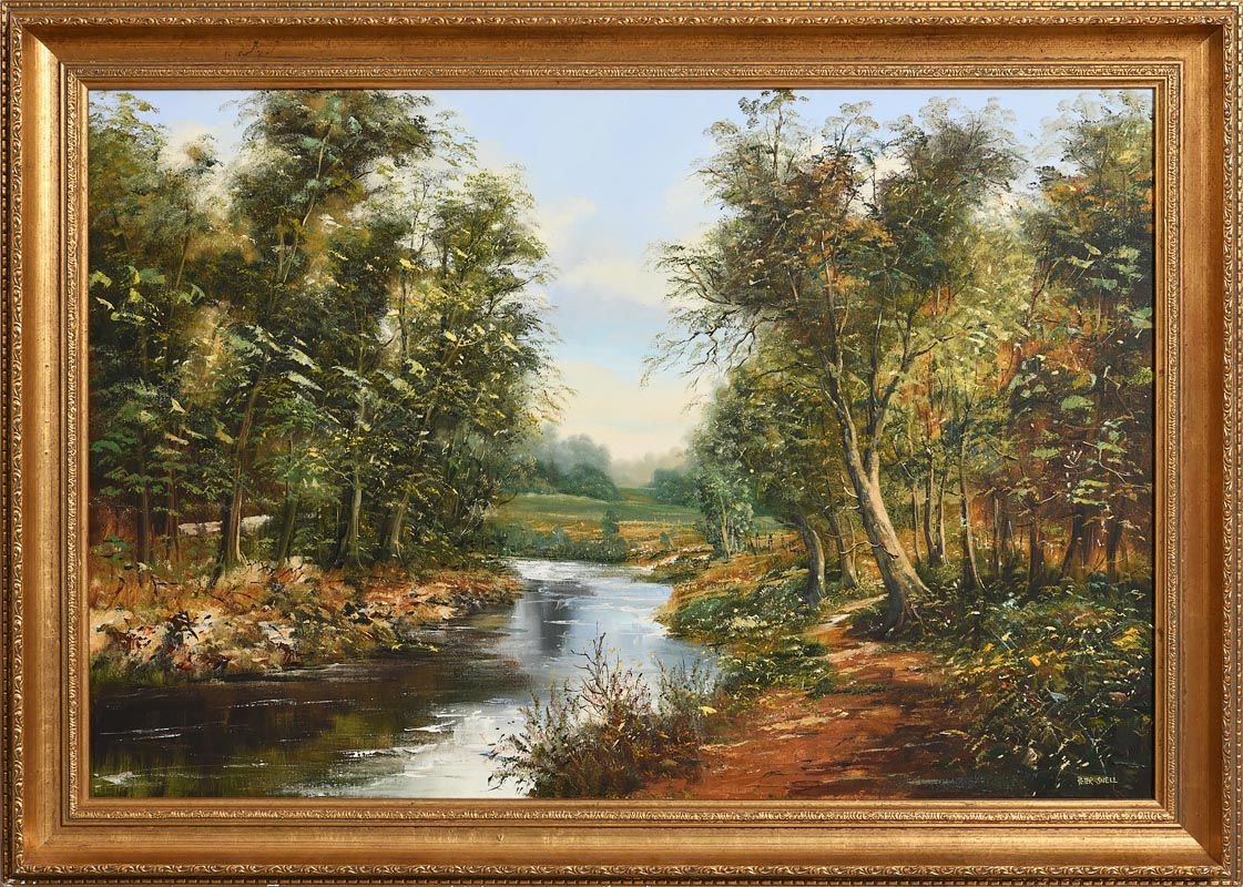 Peter Snell | Woodland Stream | MutualArt