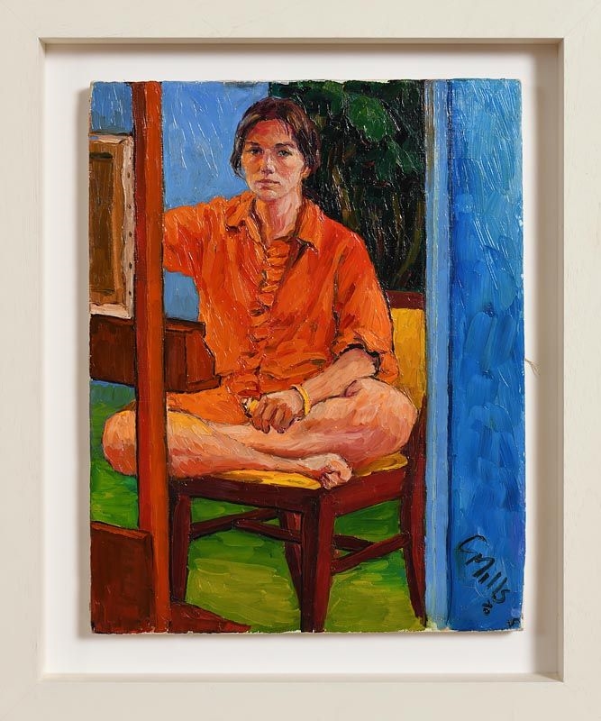 Colette Mills | Self Portrait (1970) | MutualArt