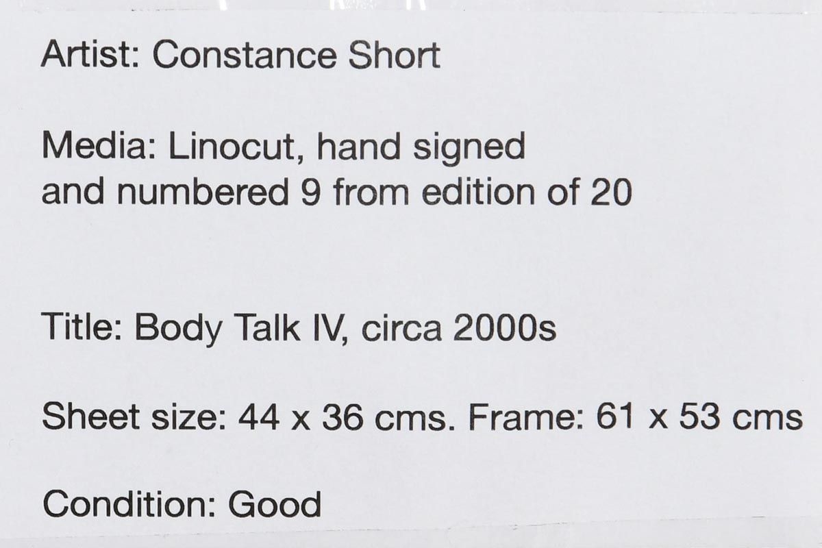 Constance Short | Body Talk IV (1994) | MutualArt