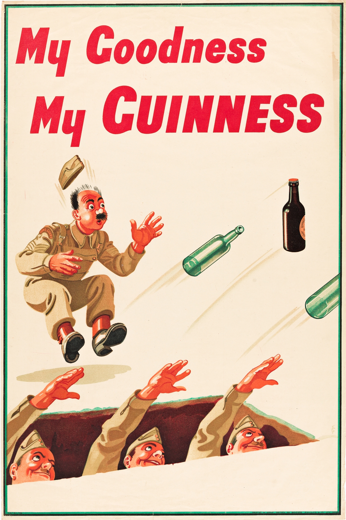 John Gilroy | MY GOODNESS MY GUINNESS. . (1942) | MutualArt