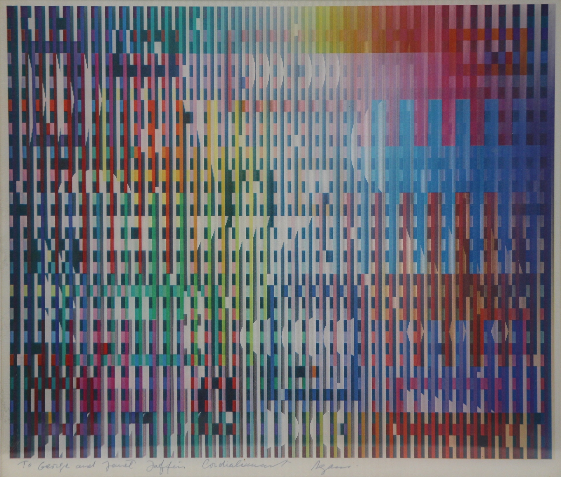 Yaacov Agam | Magic Rain | MutualArt