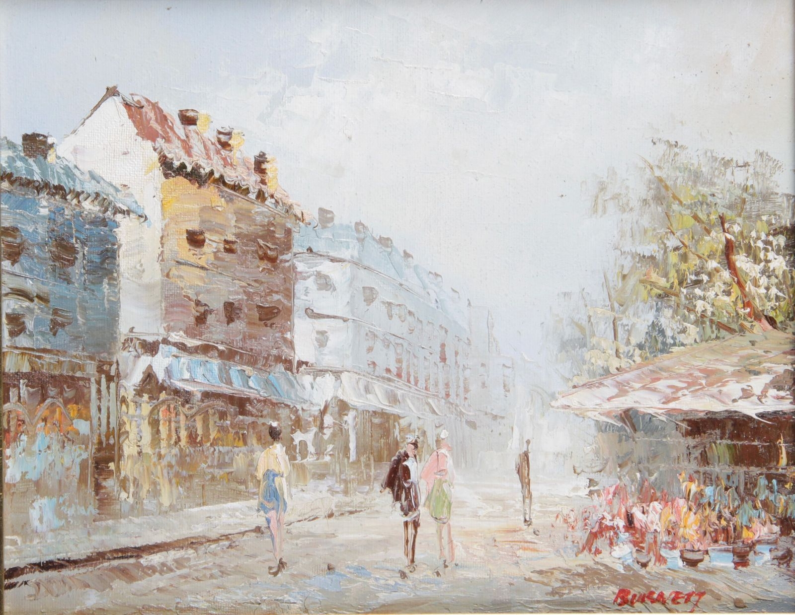 Louis Anthony Burnett | Boulevard animé à Paris | MutualArt