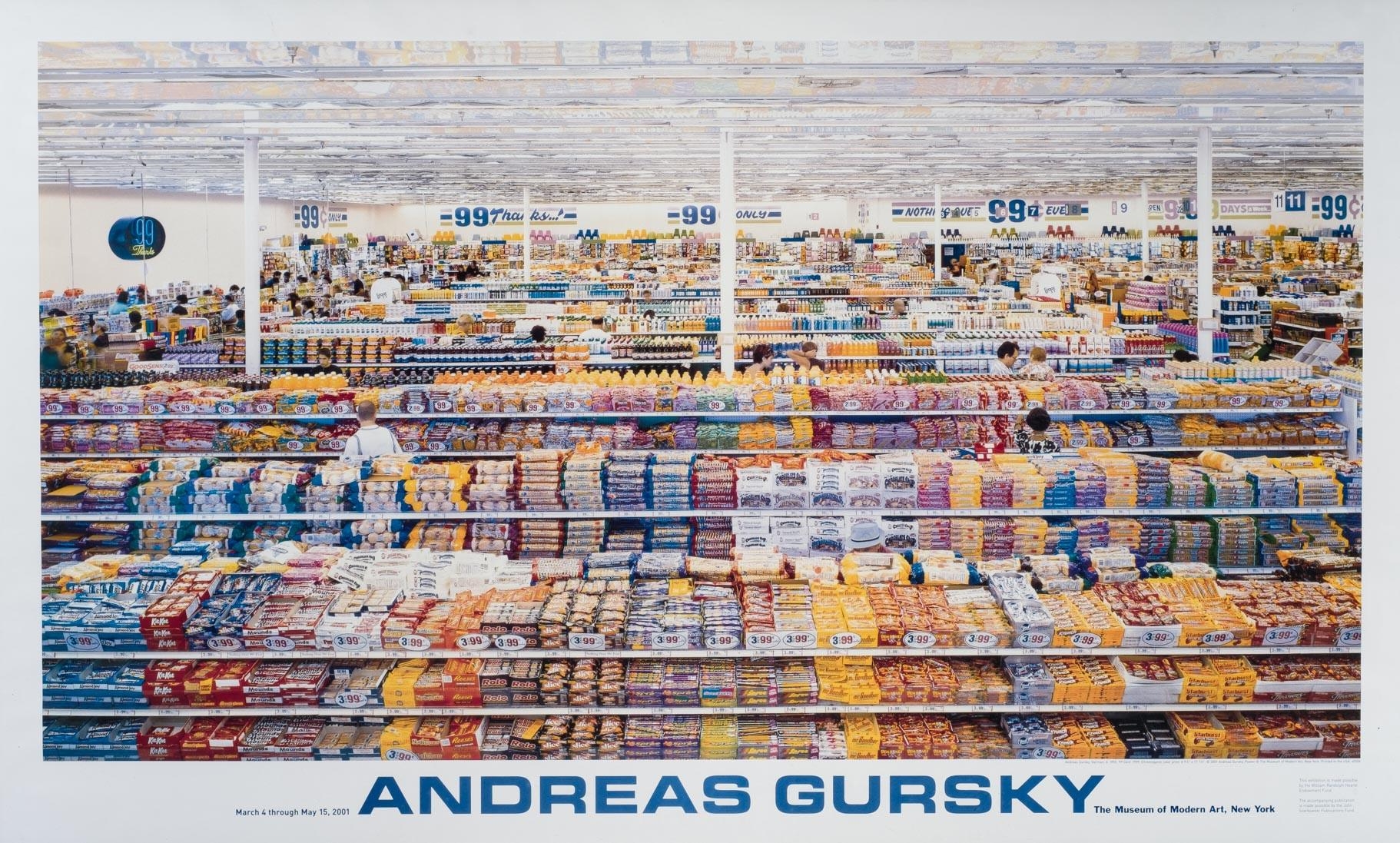 Andreas Gursky | 99 cent (1999) | MutualArt