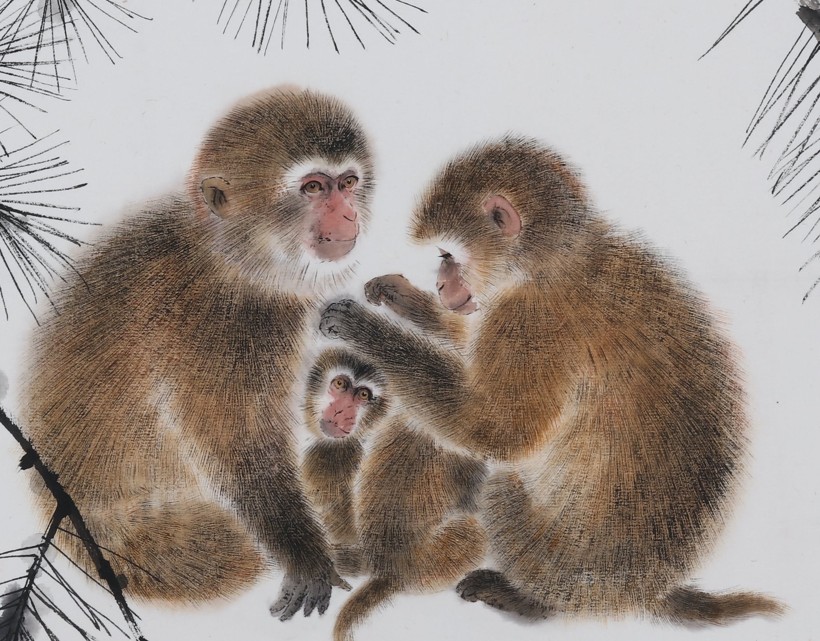 Fang Chuxiong | Monkeys | MutualArt
