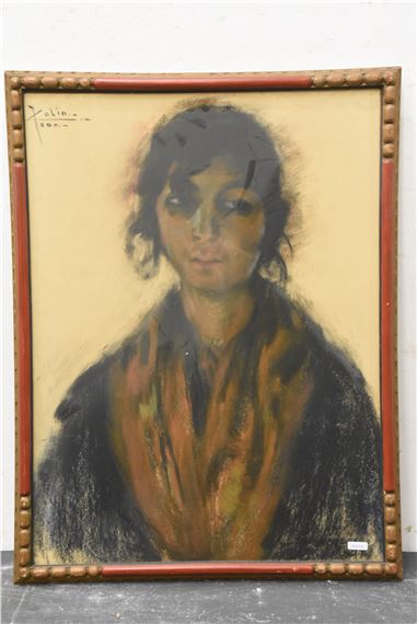 Jean Colin | Portrait de jeune femme | MutualArt