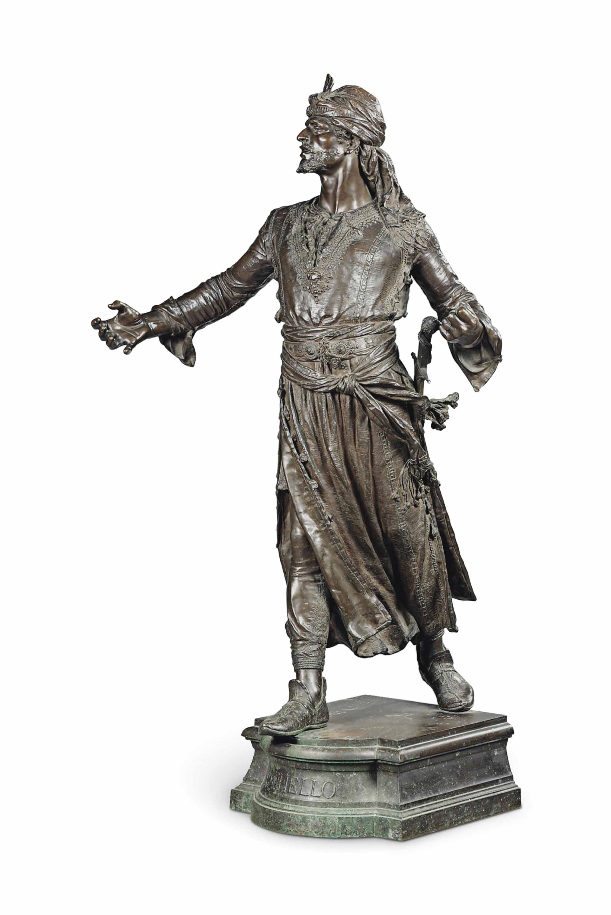 Émile Coriolan Hippolyte Guillemin | A FRENCH GILT AND PATINATED-BRONZE ...