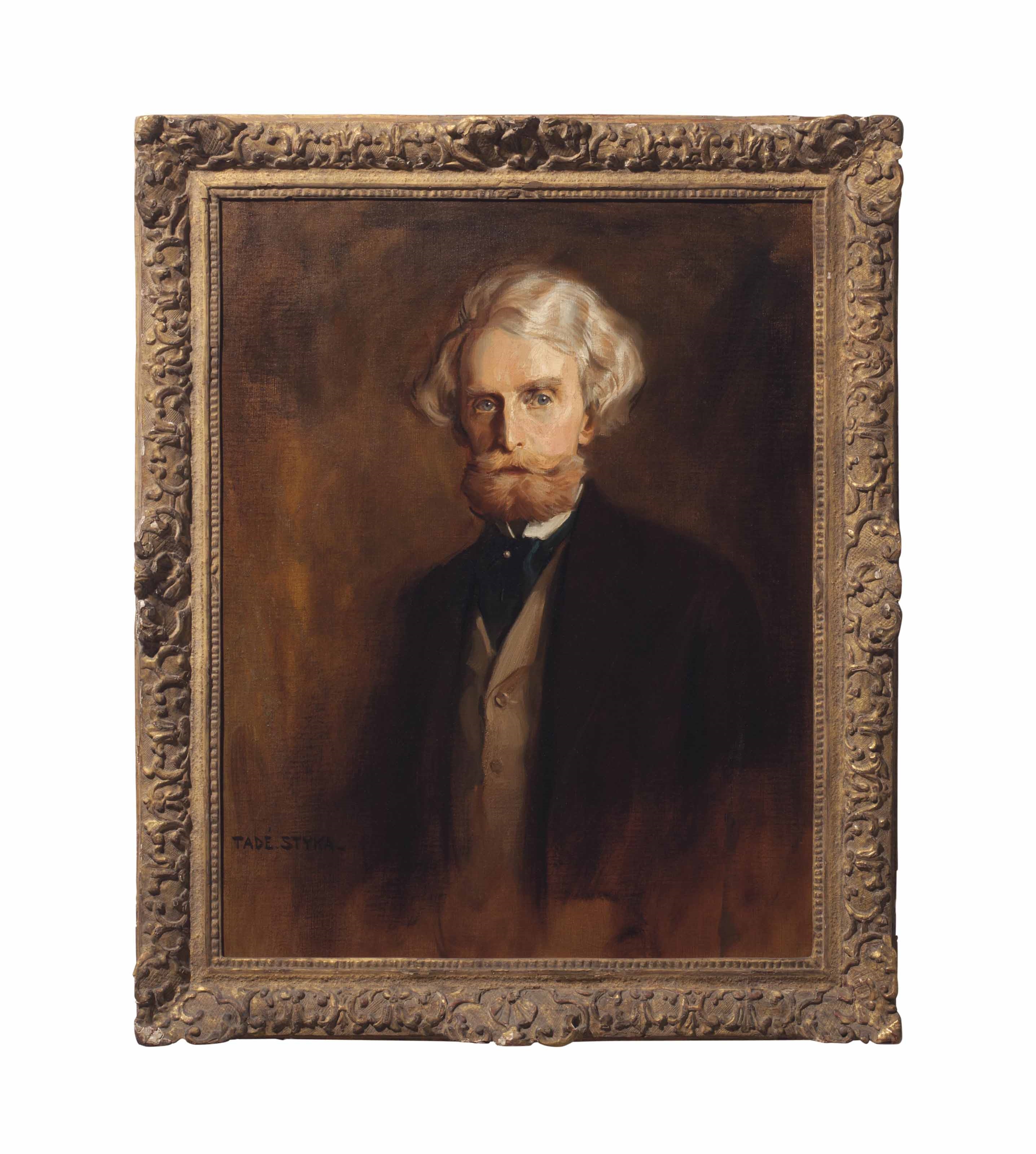 Tadé Styka | Portrait of William Andrews Clark | MutualArt