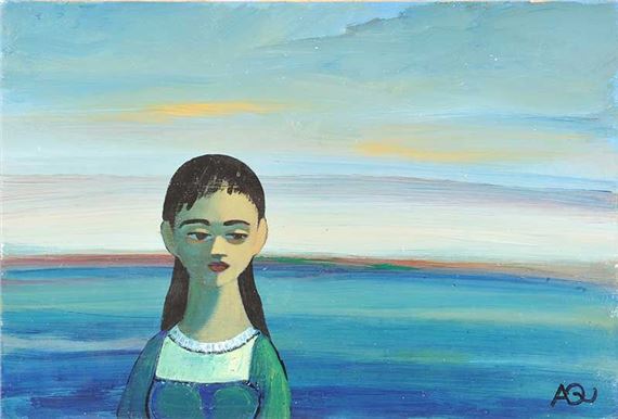 Alan Quigley | WAITING BY THE SHORE | MutualArt