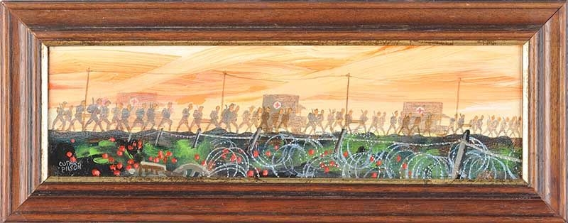 Cupar Pilson | RETREAT FROM MONS, 1914 | MutualArt