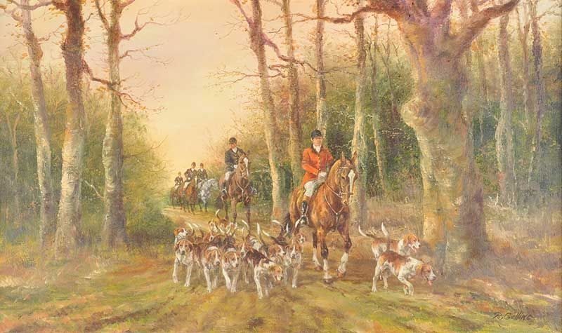 B. Collins | THE HUNT | MutualArt