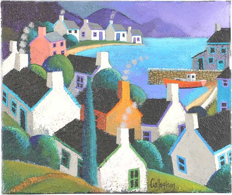 George Callaghan | A QUIET WATERED LAND | MutualArt