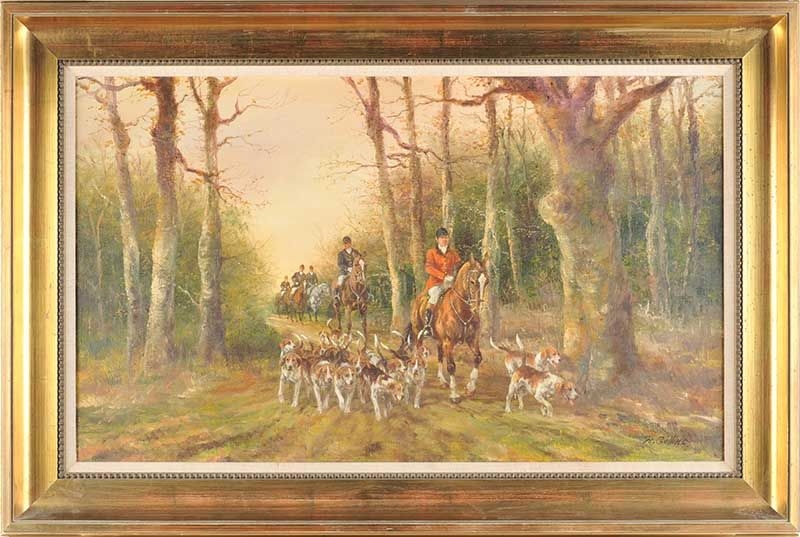 B. Collins | THE HUNT | MutualArt