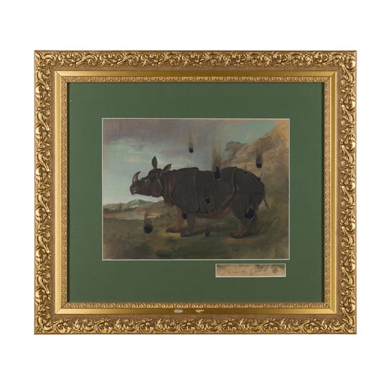 Derrick Guild | BURNT RHINO AFTER OUDRY | MutualArt