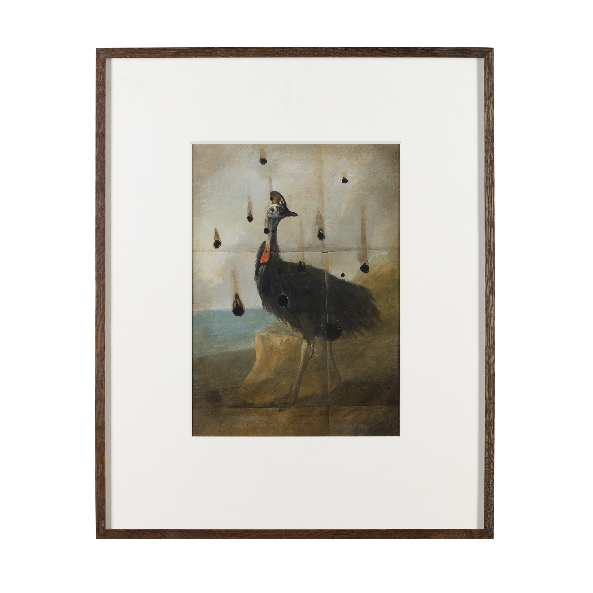 Derrick Guild | BURNT CASSOWARY - STUDY NO.2 | MutualArt