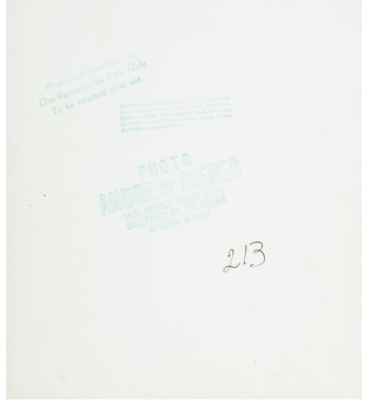 Andre de Dienes | Shirley Levitt Nude in Bed (1950s) | MutualArt