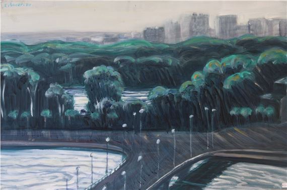 Jacques Poncet | Le pont (1980) | MutualArt