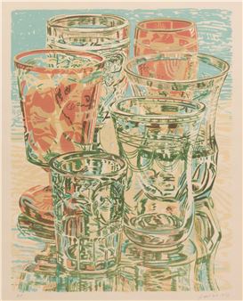 Fish Janet | 8 Vinegar Bottles (1972 - 1973) | MutualArt