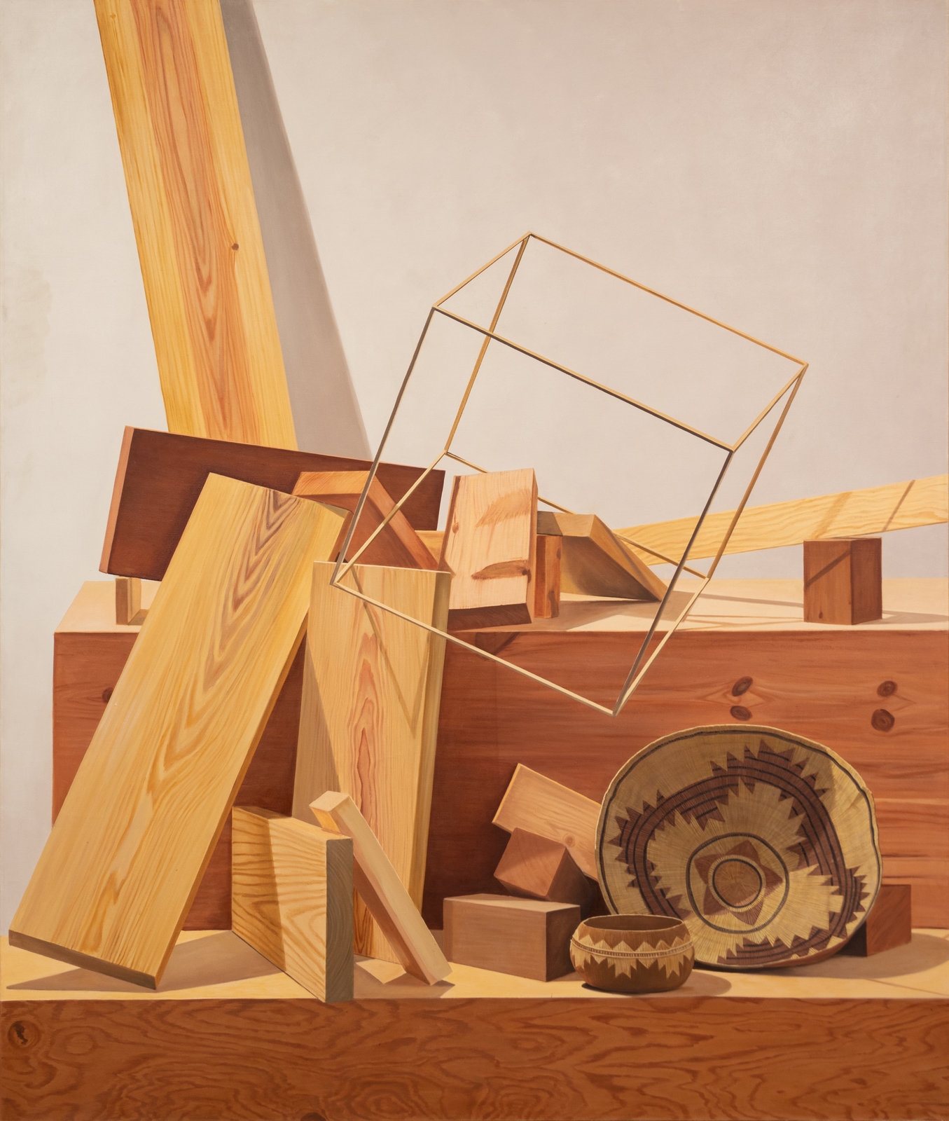 Stephen Lorber | Still Life with Thin Cube (1973) | MutualArt