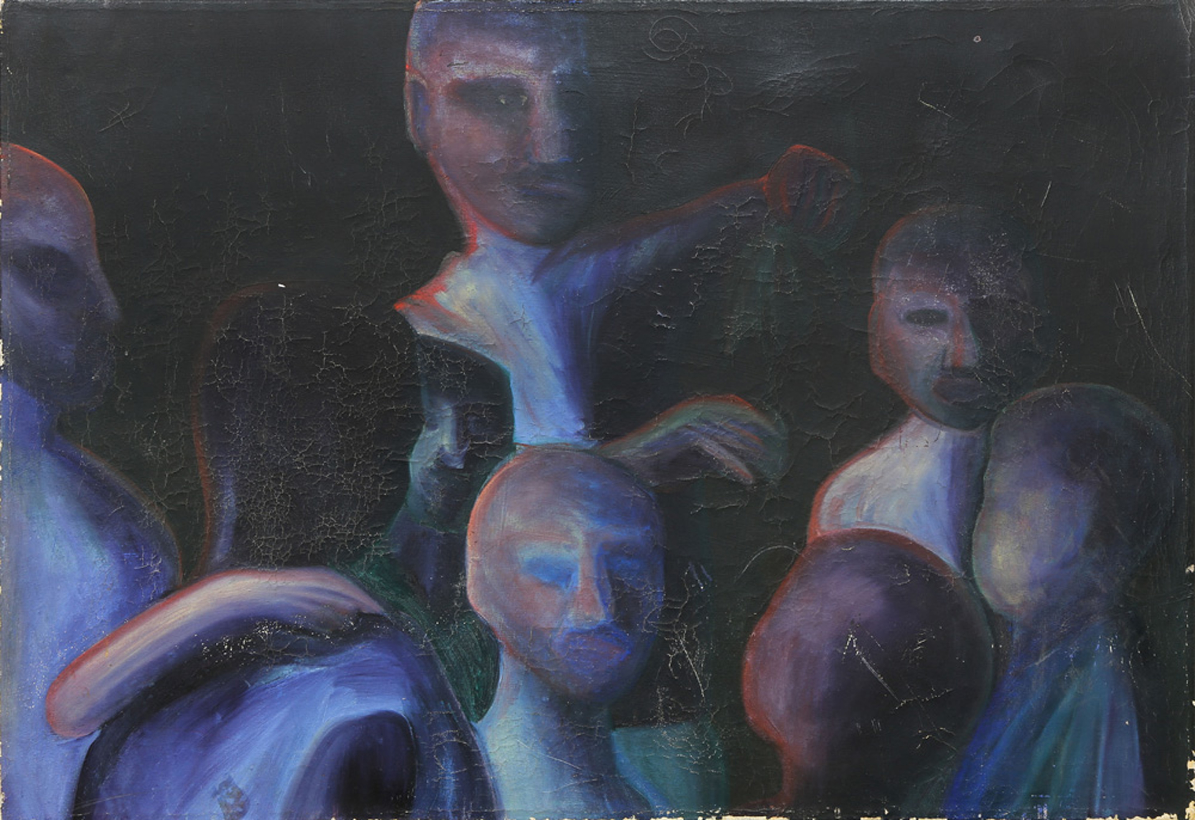 David Park | Untitled (Standing Figures) | MutualArt