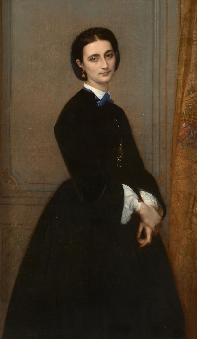 Alexandre Cabanel | Portrait de la comtesse Victoire de Clermont ...