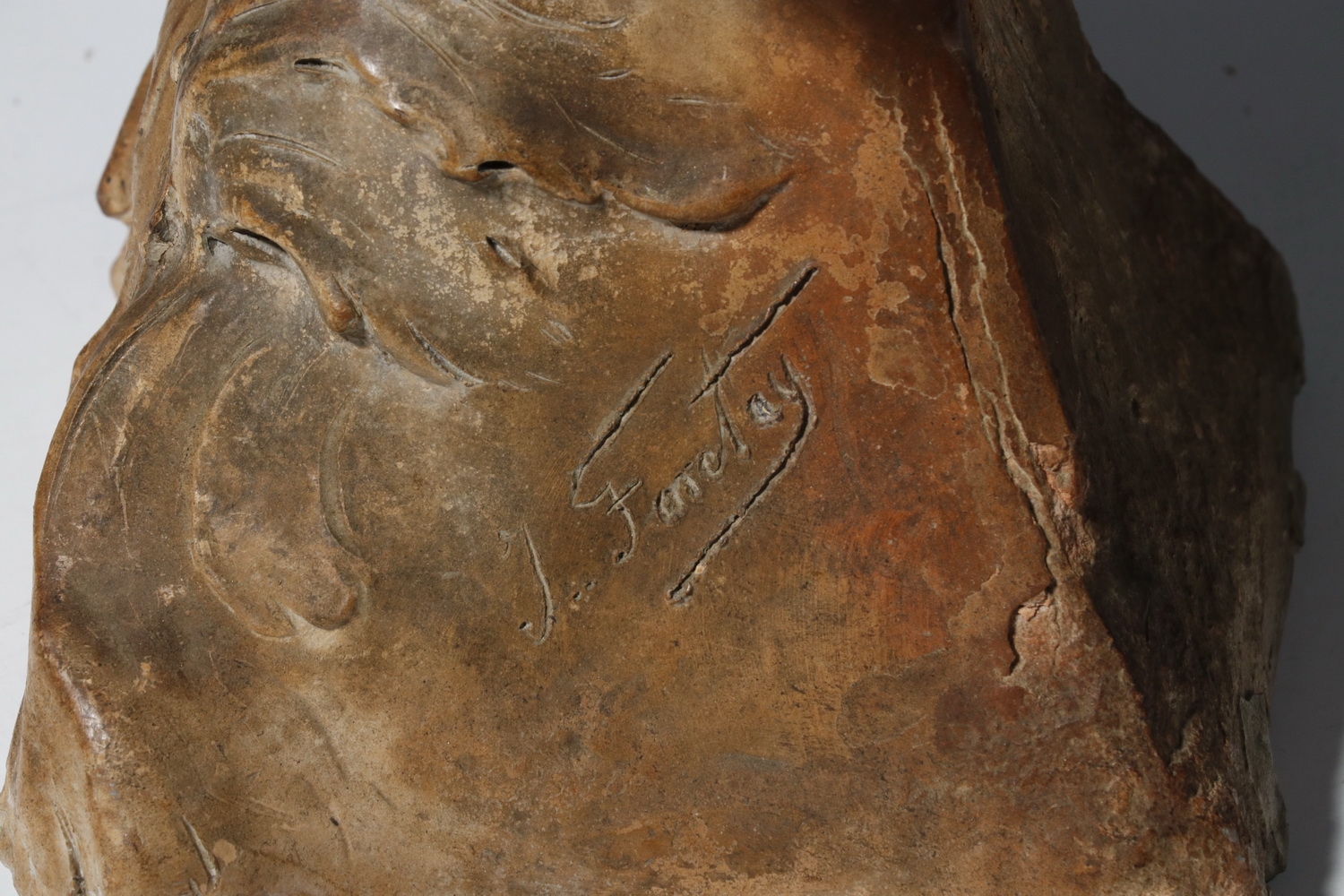 Alfred Jean Foretay | French Art Nouveau Terra Cotta Artist's Maquette ...
