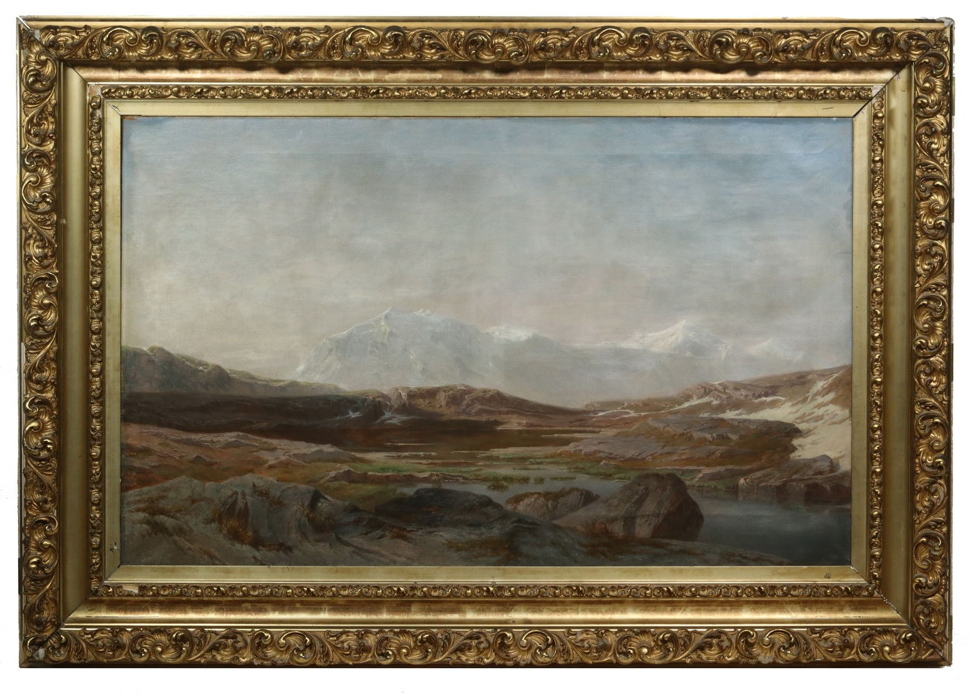 Edward Theodore Compton | View from the Gornergrat towards the ...