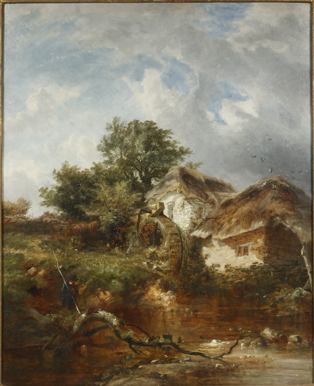 George Barrell Willcock | The Old Water Mill | MutualArt