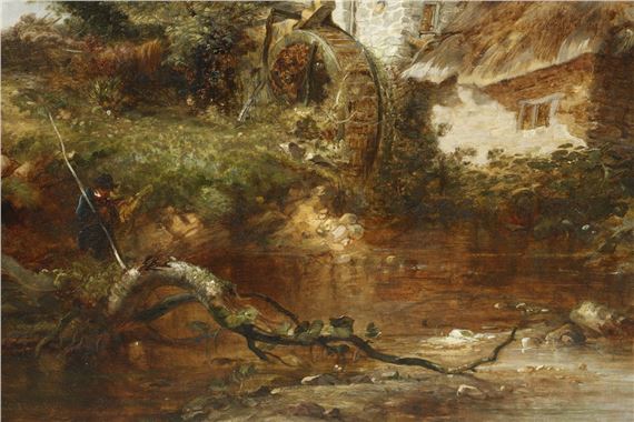 George Barrell Willcock | The Old Water Mill | MutualArt