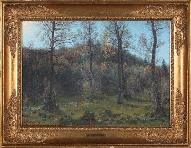 Niels Skovgaard | Skovlandskab (1889) | MutualArt