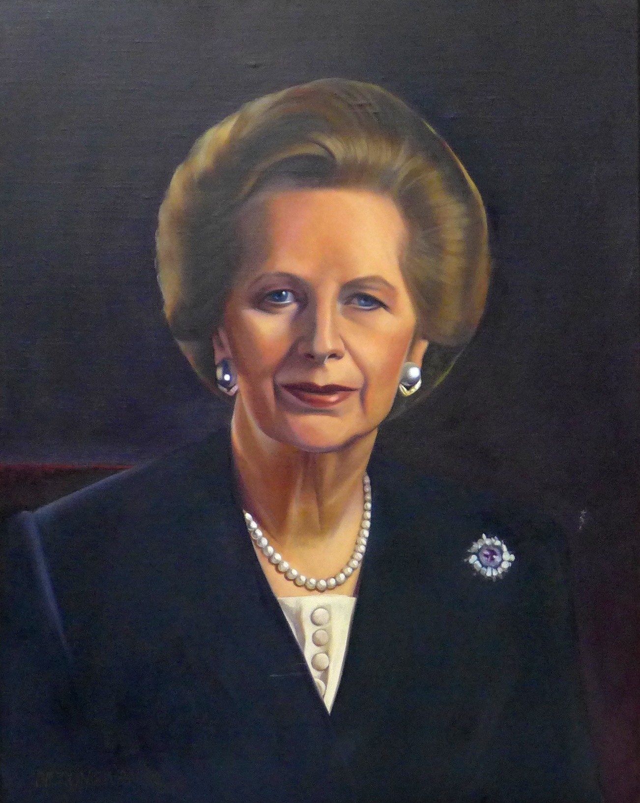 Diccon Swan | Portrait of Margaret Thatcher | MutualArt
