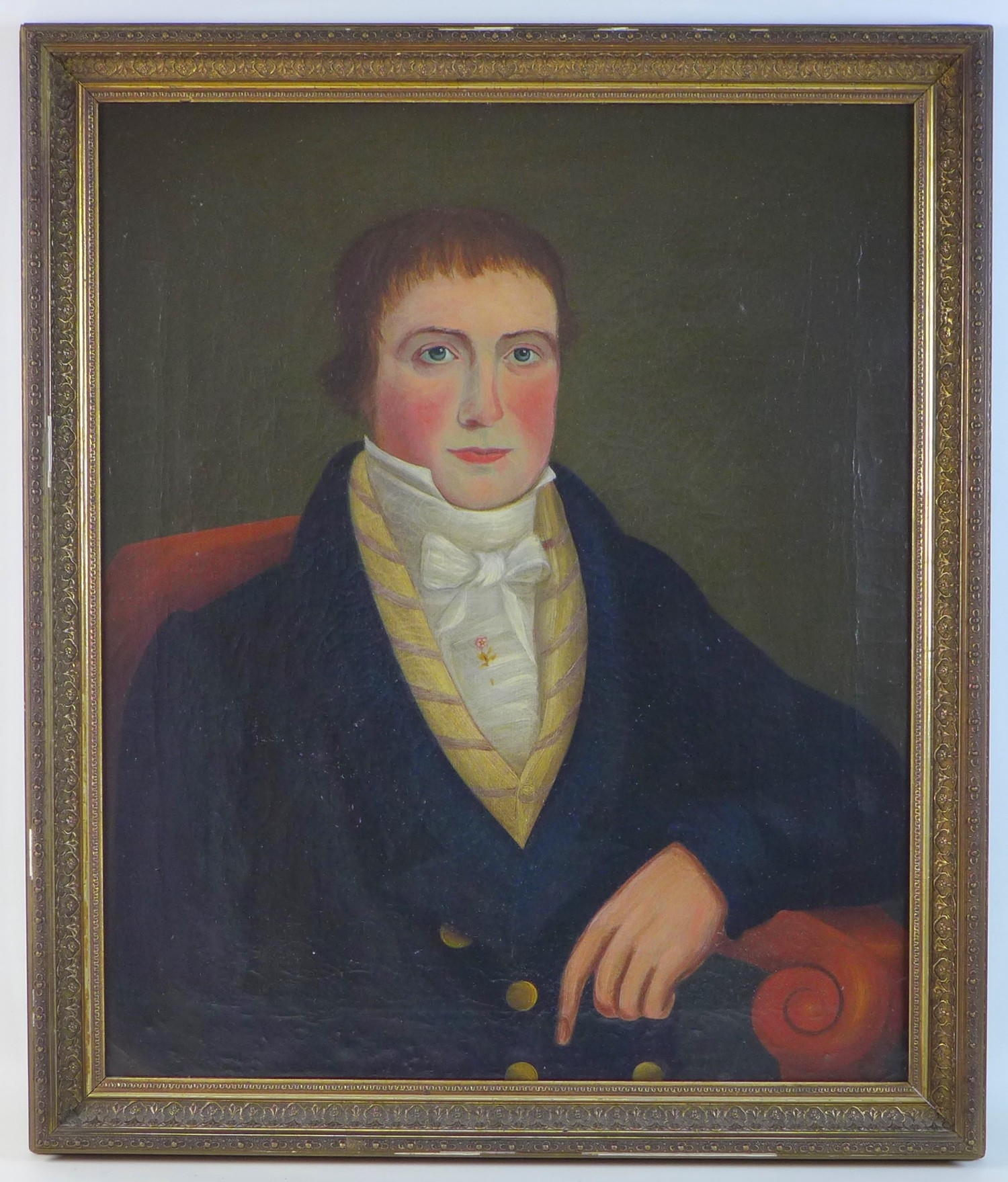 British School, 19th Century | Half-length portrait of a Georgian ...